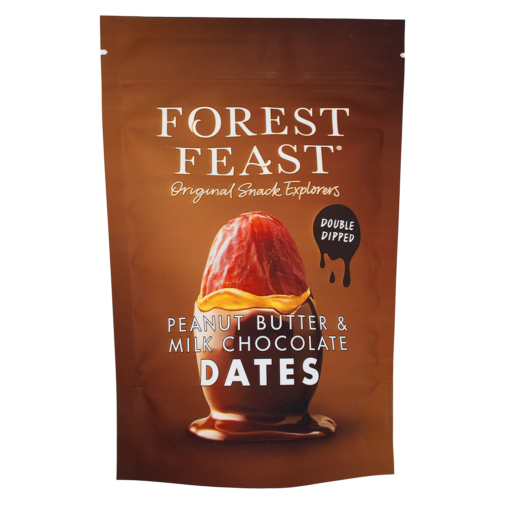 Forest Feast Peanut Butter & Milk Chocolate Dates (UK) | Candy Funhouse US