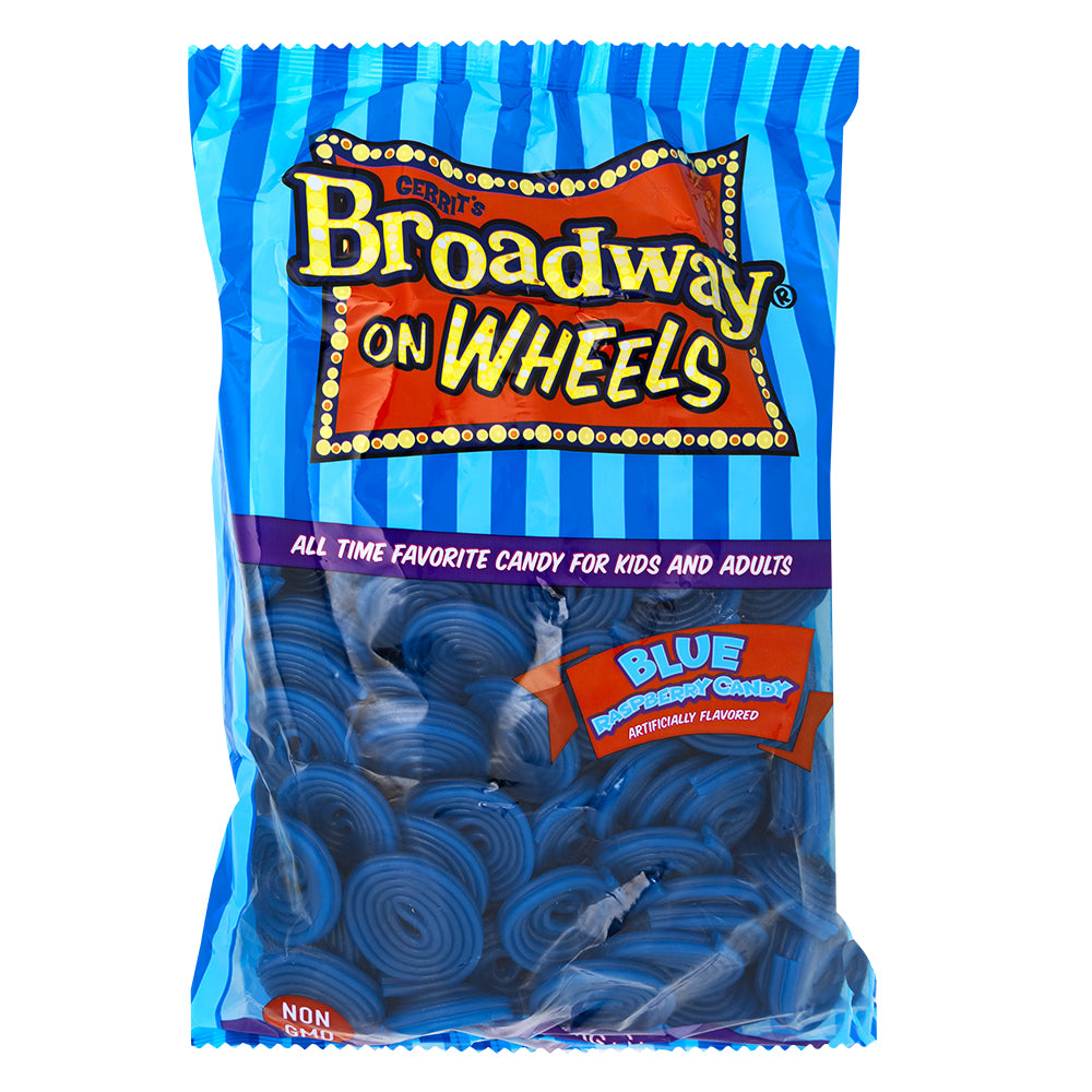 Gerrit's Broadway on Wheels Blue Raspberry - 2kg | Candy Funhouse ...