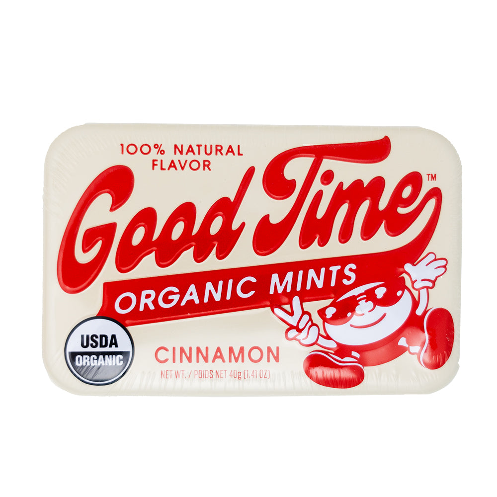 Good Time Organic Cinnamon Mints | Candy Funhouse – Candy Funhouse US