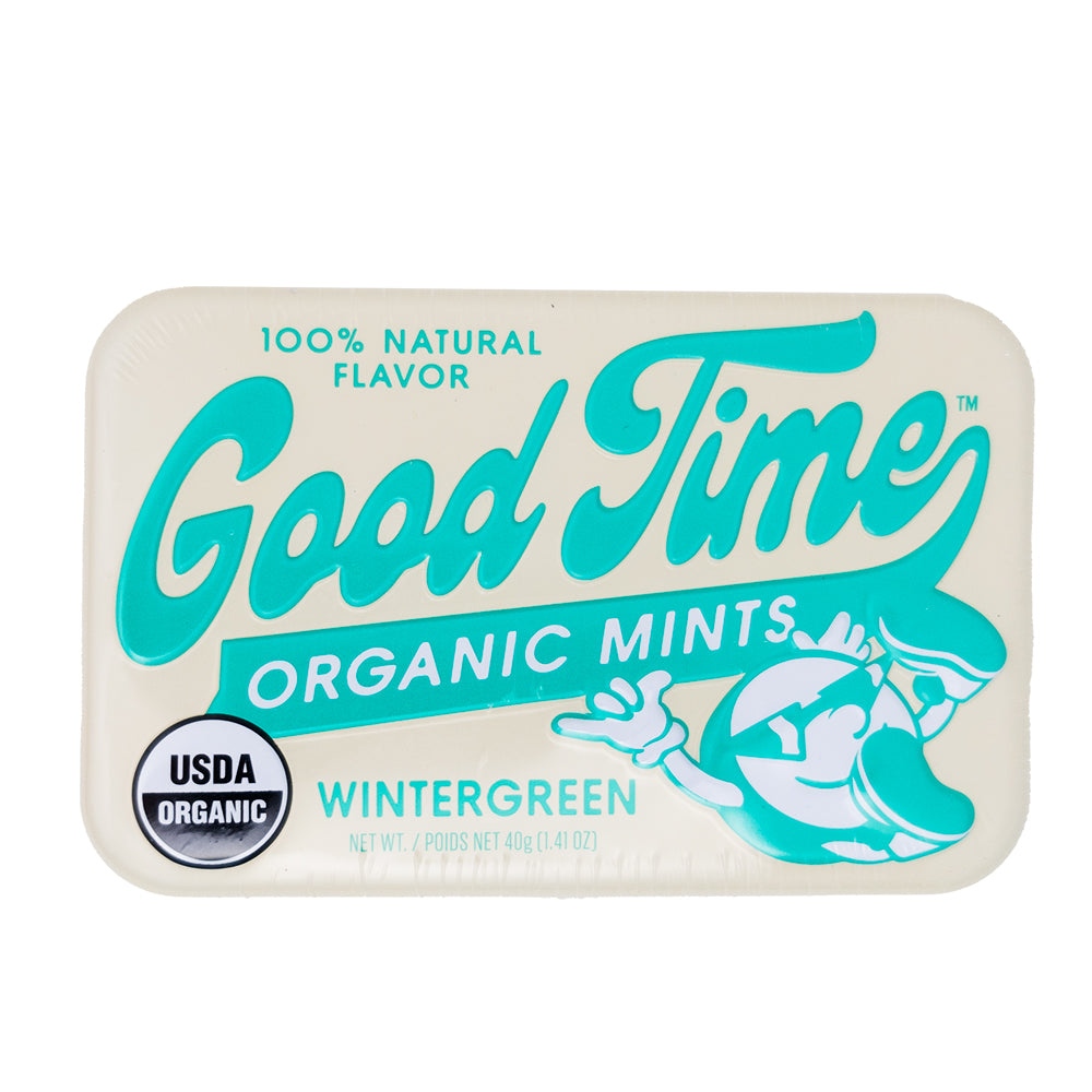 Good Time Organic Wintergreen Mints | Candy Funhouse – Candy Funhouse US