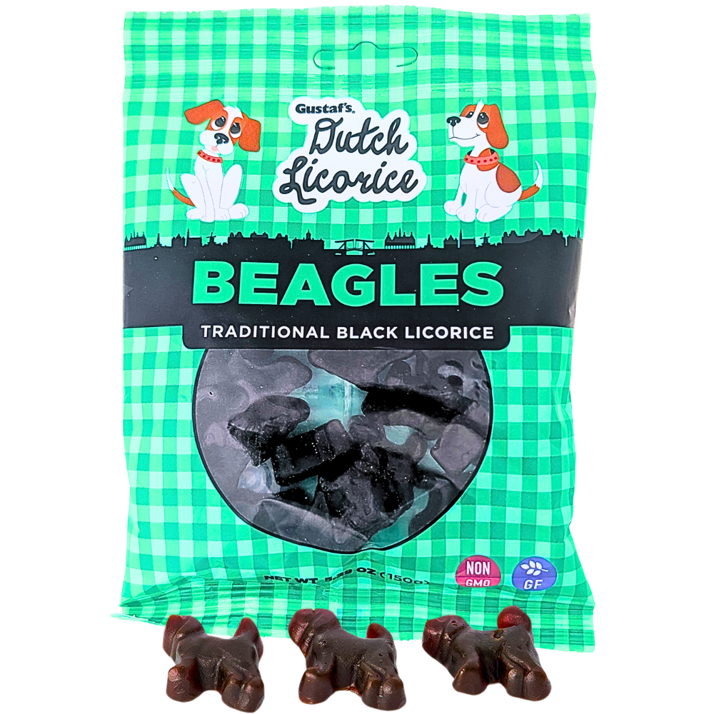 Gustaf's Dutch Licorice Beagles Candy | Candy Funhouse – Candy Funhouse US