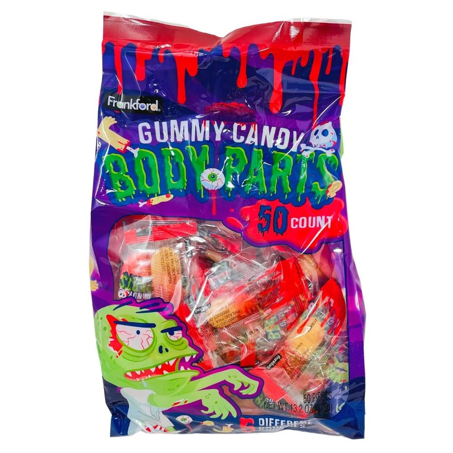 Gummy Candy Body Parts - 412g | Candy Funhouse