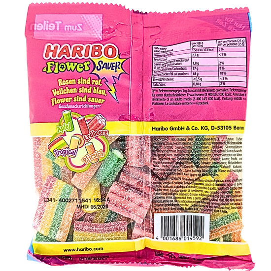 Haribo Flower Sour (Germany) - 160g | Candy Funhouse US