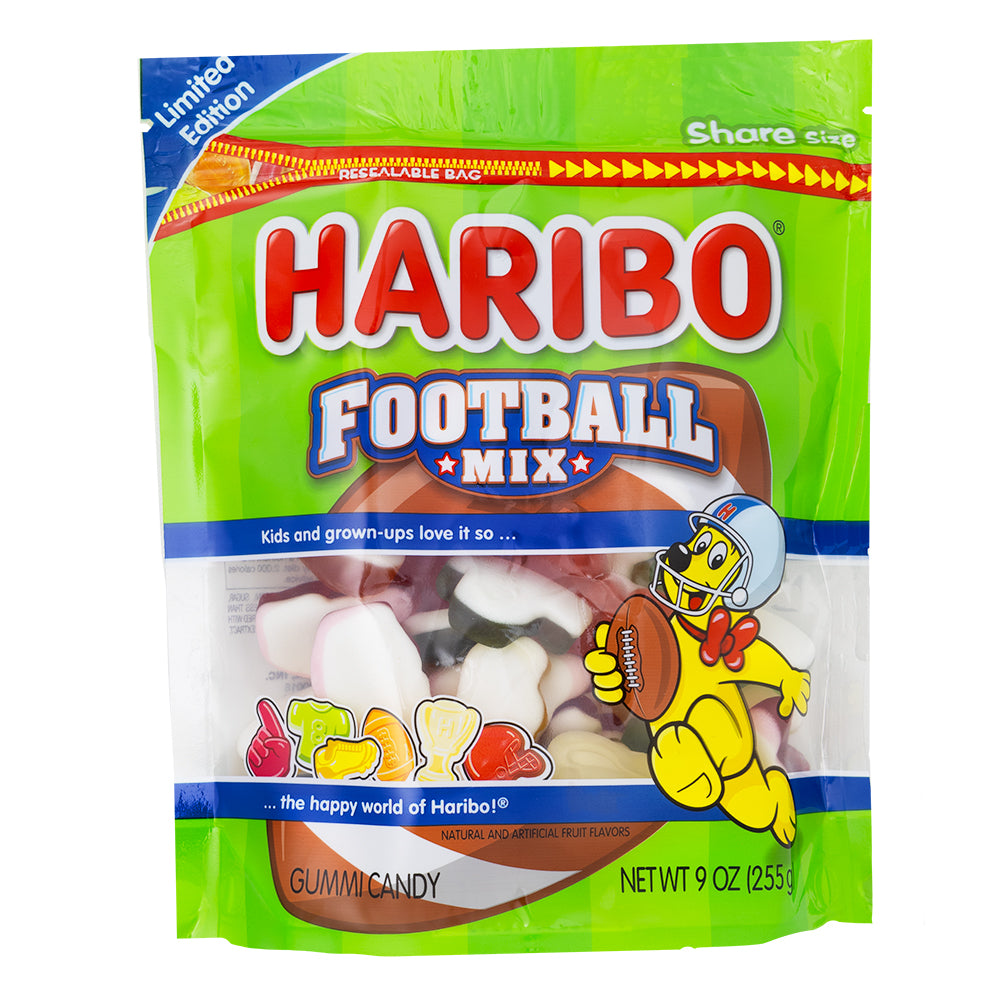 Haribo Football Mix - 9oz | Candy Funhouse – Candy Funhouse US