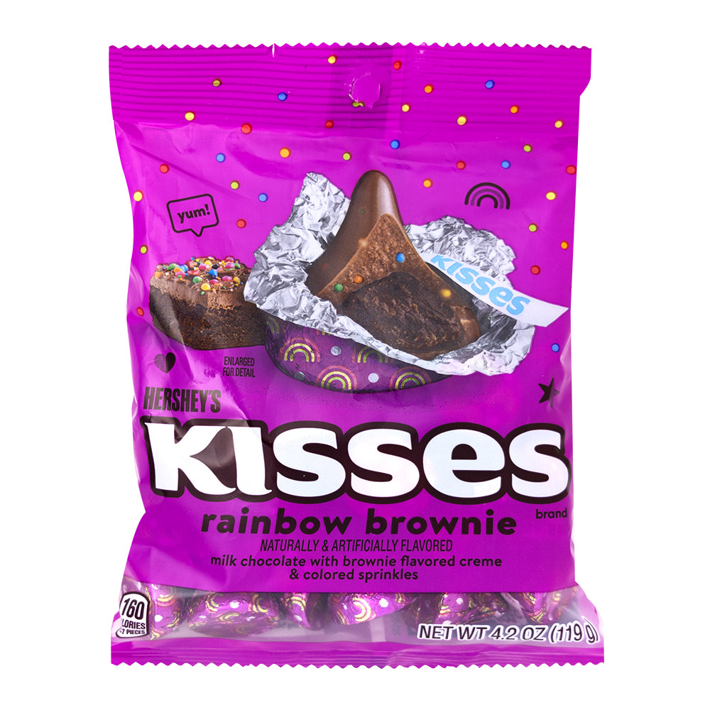 Hershey's Kisses Rainbow Brownie - 119g | Candy Funhouse – Candy ...
