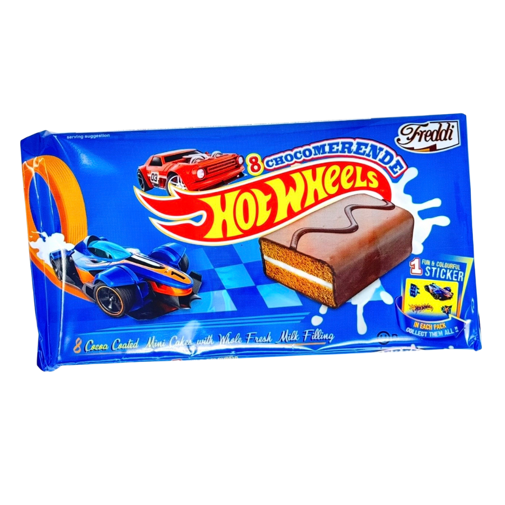 Hot Wheels Chocolate Mini Cakes - 250g | Candy Funhouse US