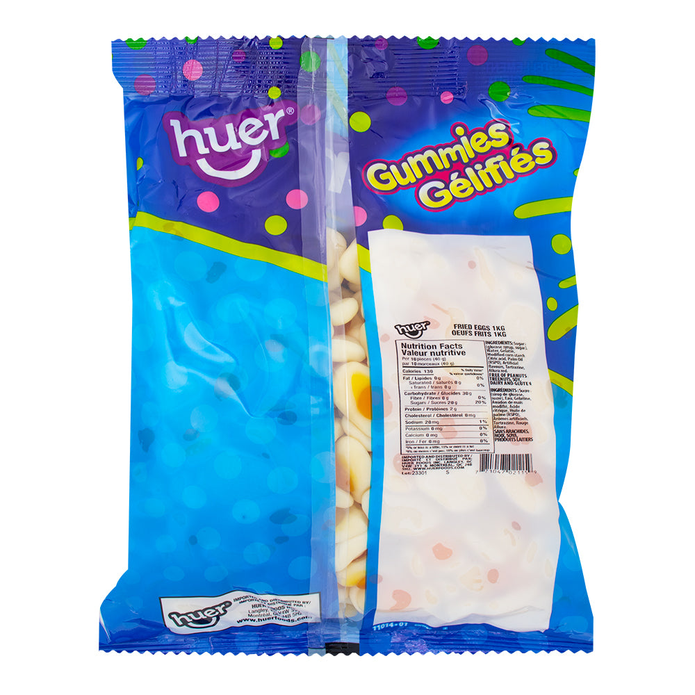 Huer Fried Eggs Gummy Candy- 1kg | Candy Funhouse – Candy Funhouse US