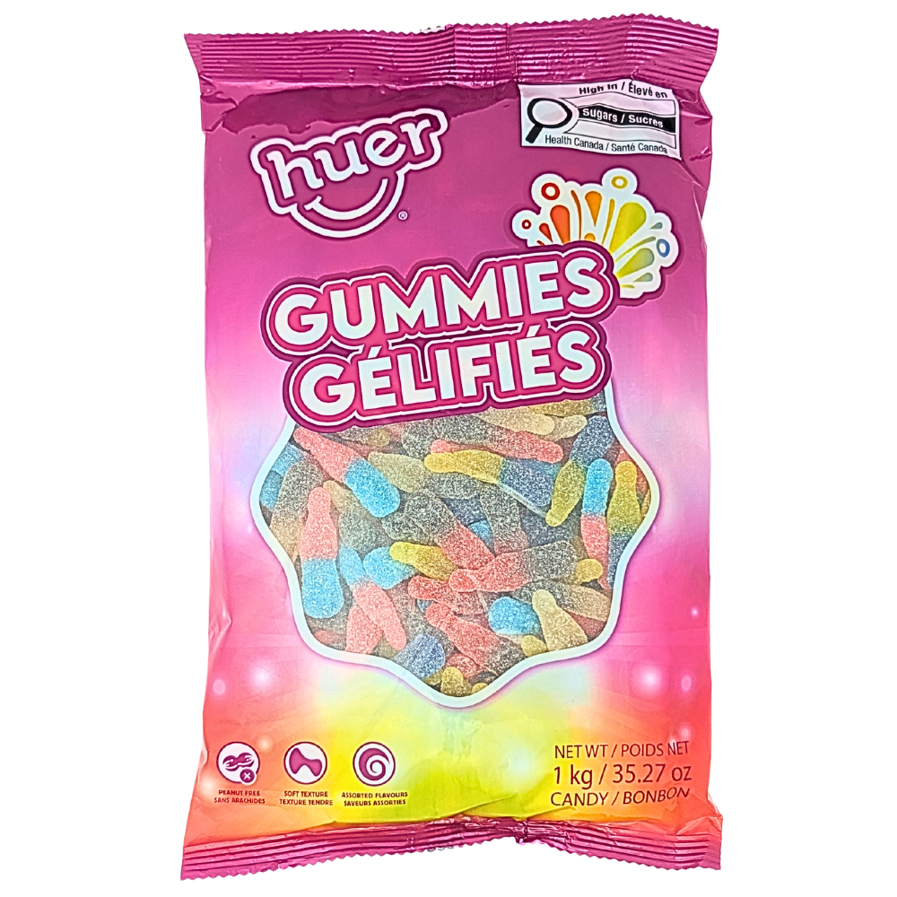 Huer Sour Bottle Mix Gummies - 1kg | Candy Funhouse – Candy Funhouse US