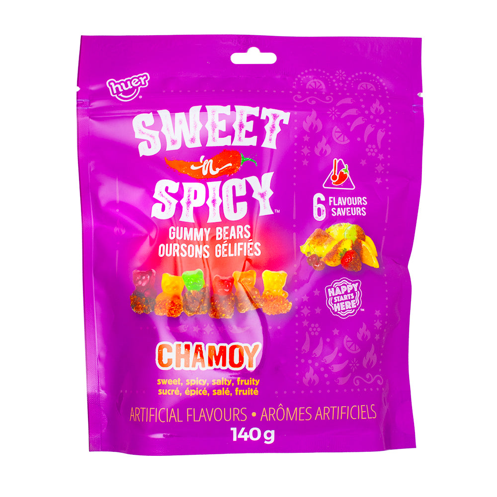 Huer Sweet n' Spicy Gummy Bears - 140g | Candy Funhouse US