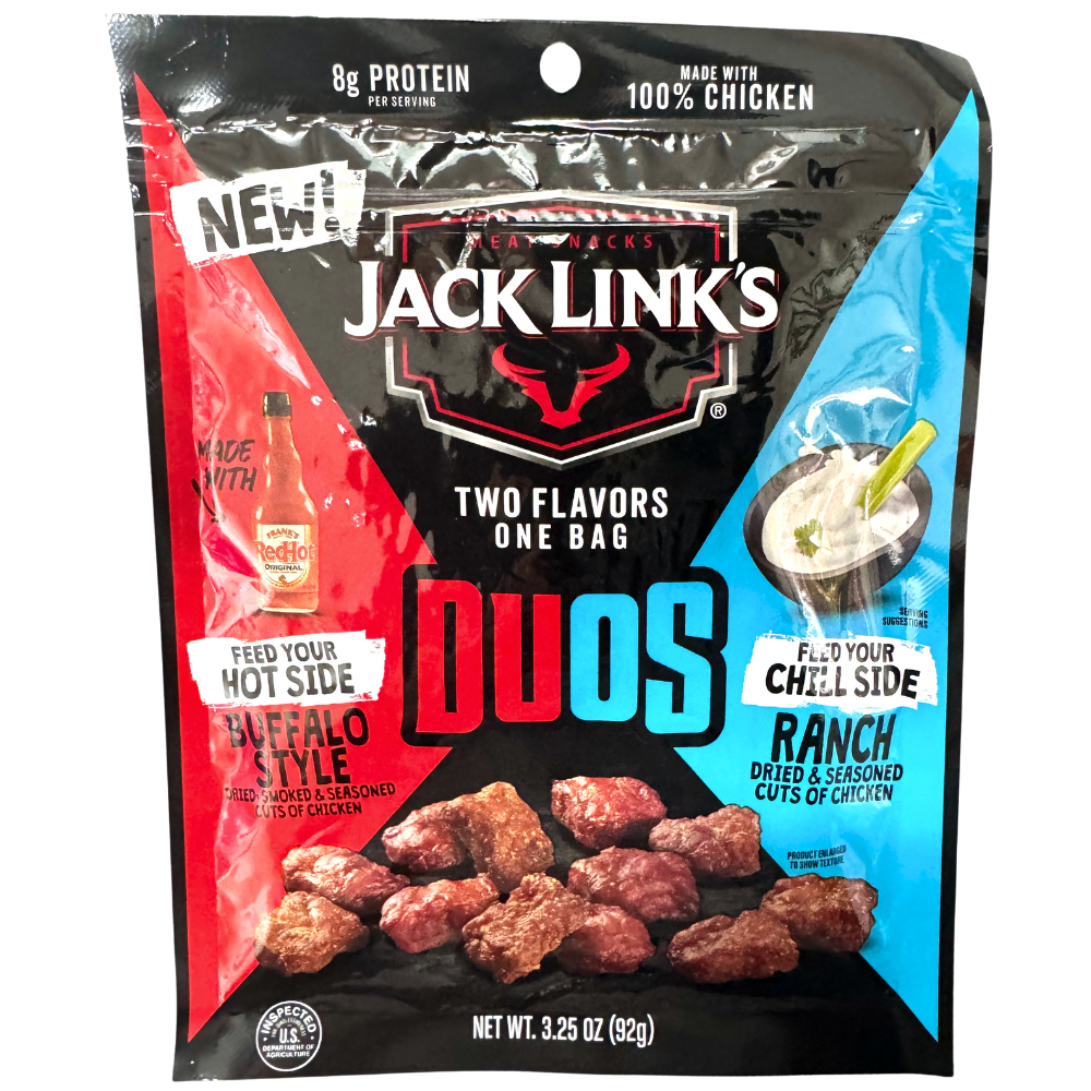 Jack Link's Duos Buffalo and Ranch Tender Bites | Candy Funhouse US