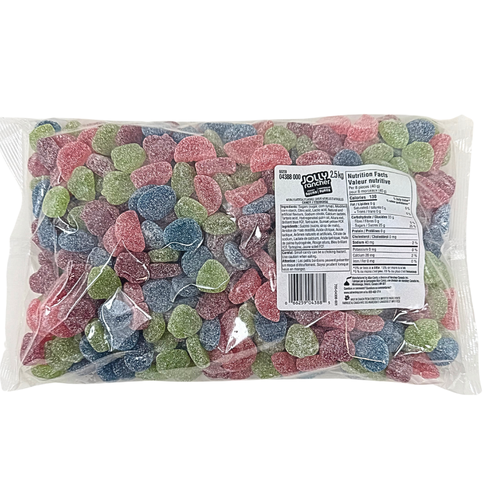 Jolly Rancher Fruity Sours Bulk - 2.5kg | Candy Funhouse US