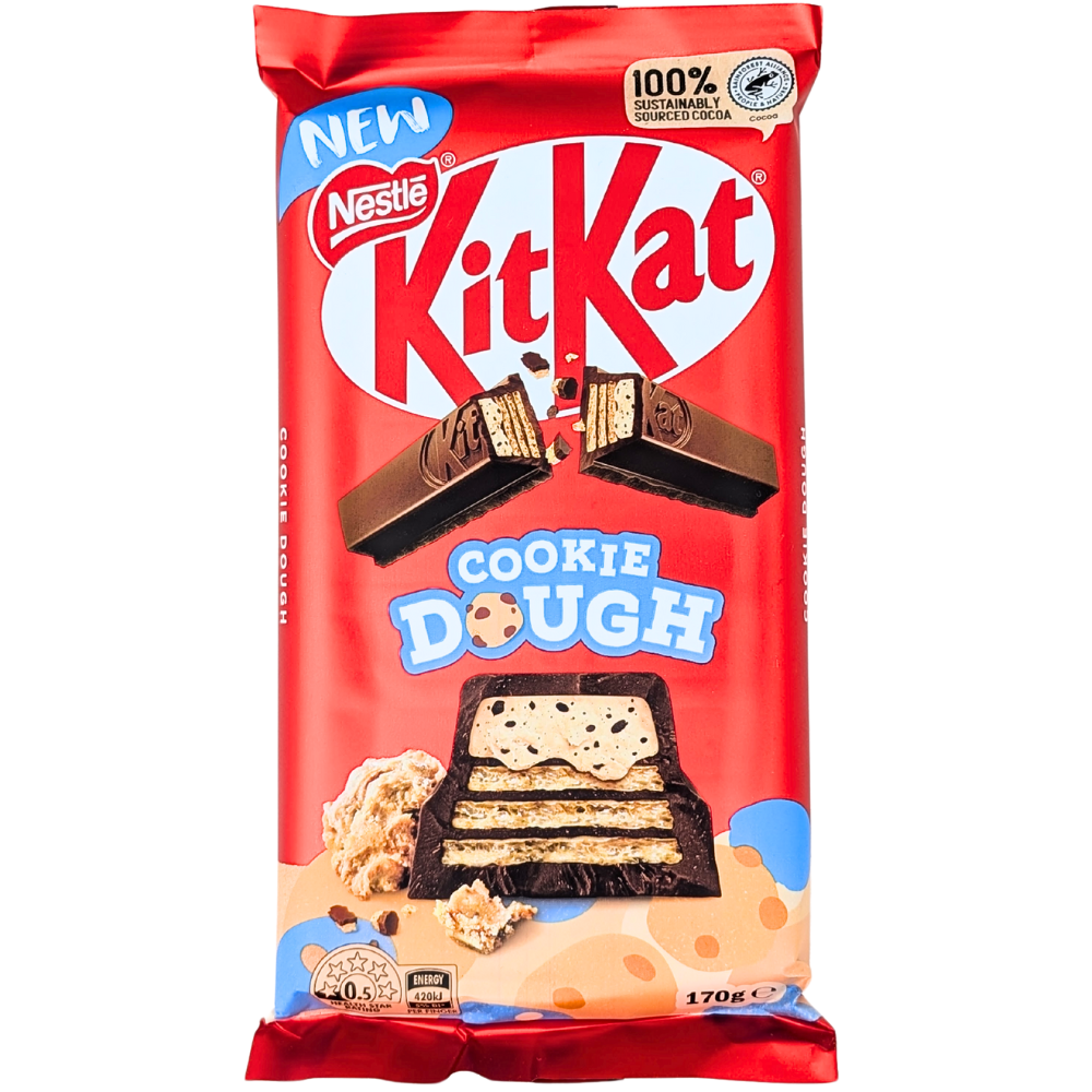 Kit Kat Cookie Dough (Australia) - 170g | Candy Funhouse US