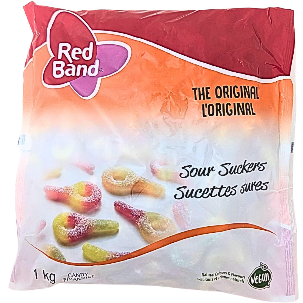 Koala Red Band Sour Suckers Gummy Candy-1 kg | Candy Funhouse – Candy ...