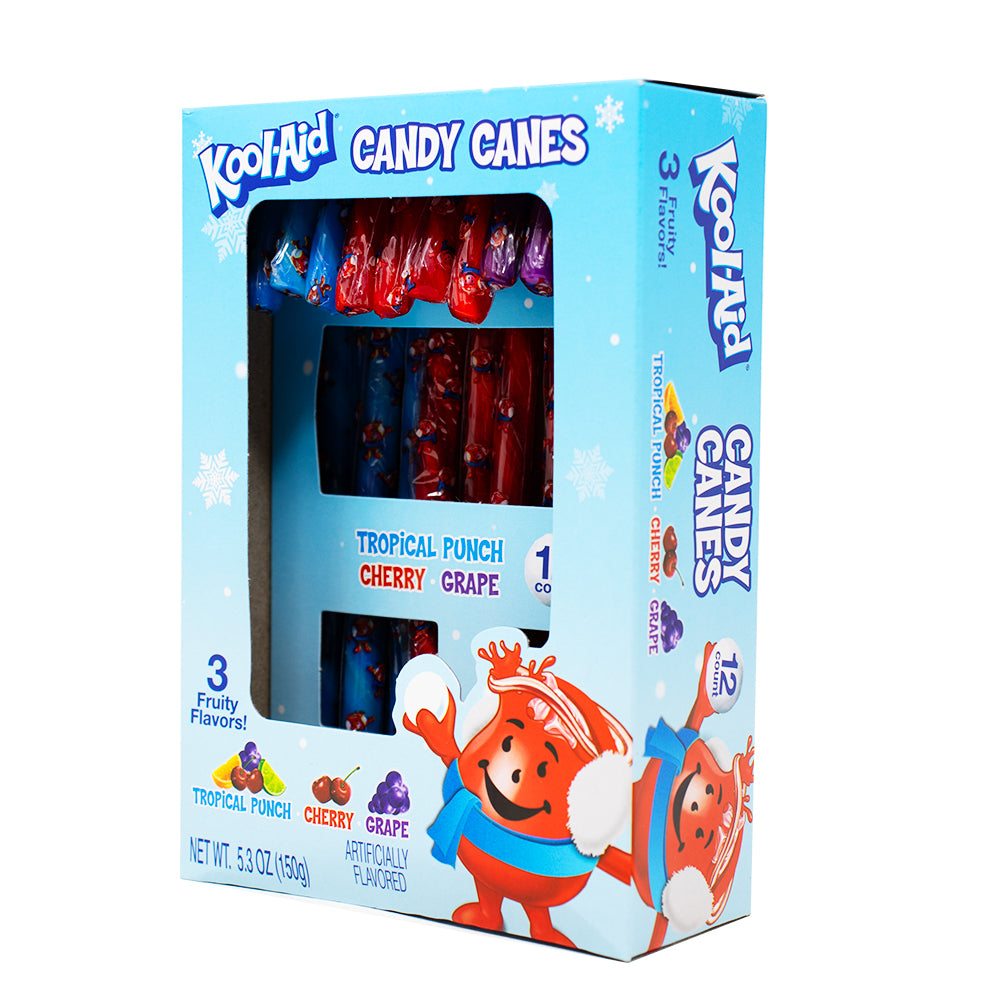 Kool-Aid Candy Canes - 5.3oz | Candy Funhouse – Candy Funhouse US
