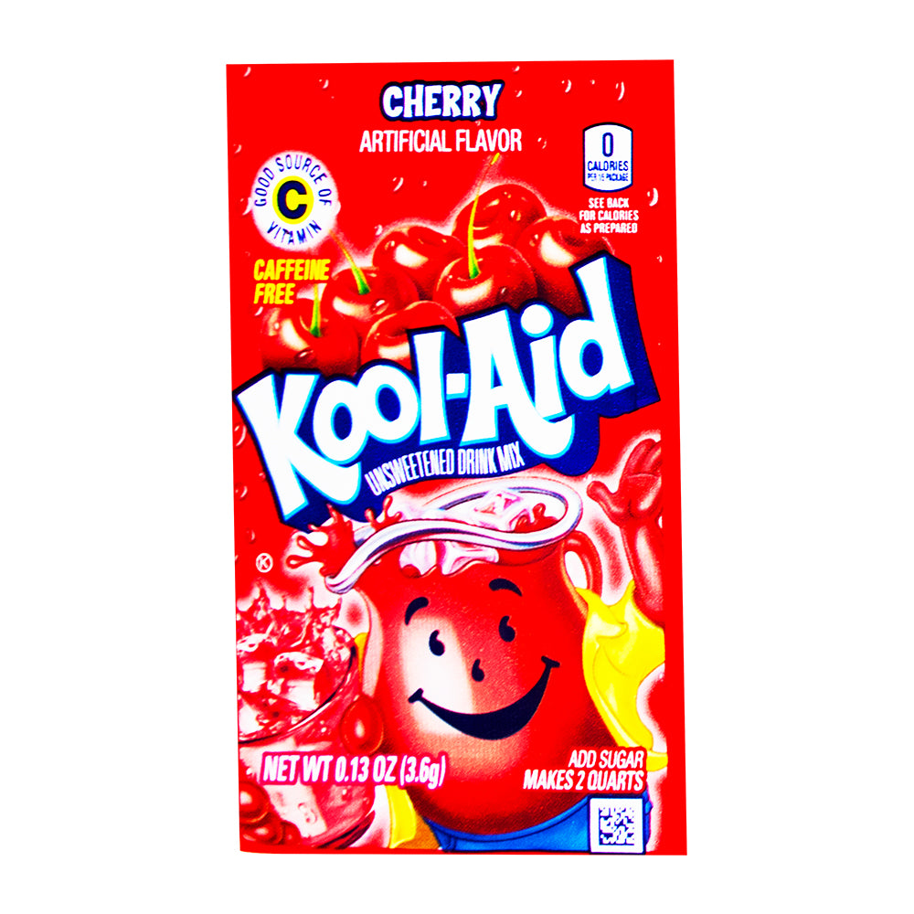 Kool-Aid Drink Mix Packet Cherry Flavour | Candy Funhouse – Candy ...