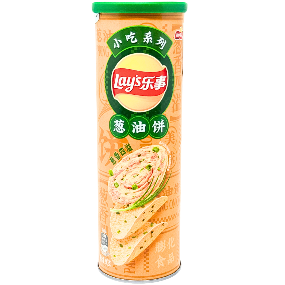 Lay's Scallion Pancake Chips (China) - 90g | Candny Funhouse US – Candy ...