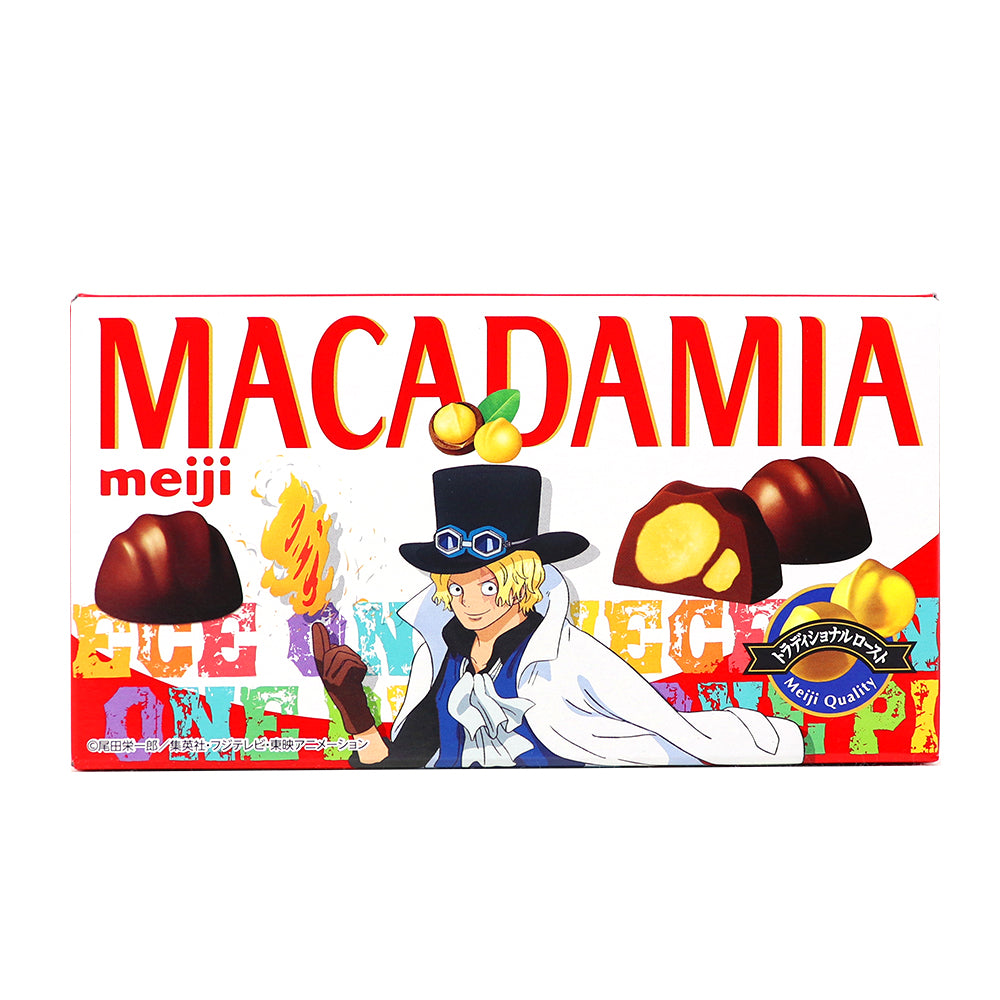 Meiji One Piece Macadamia Chocolate (Japan) - 64g | Candy Funhouse ...