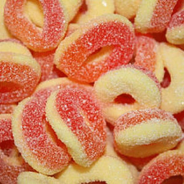 Huer Peach Rings - 1kg | Candy Funhouse – Candy Funhouse US