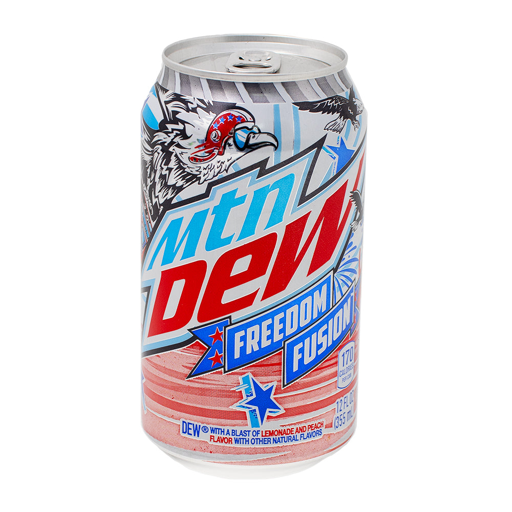 Mountain Dew Freedom Fusion Soda 355mL | Candy Funhouse – Candy Funhouse US