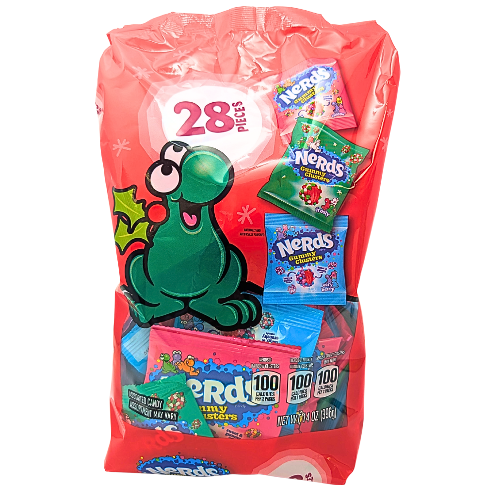 Nerds Holiday Assorted Clusters - 14oz | Candy Funhouse US