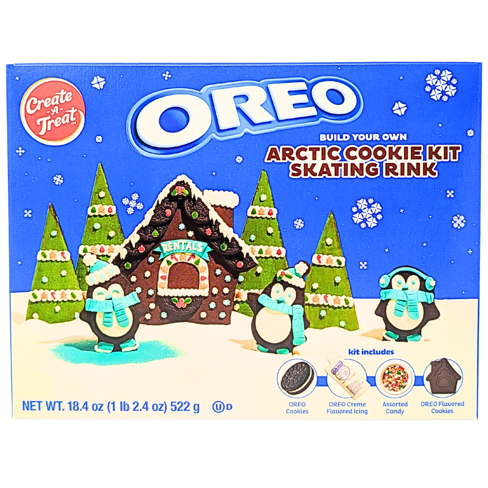 Oreo Arctic Cookie Kit Skating Rink - 18.43oz | Candy Funhouse US