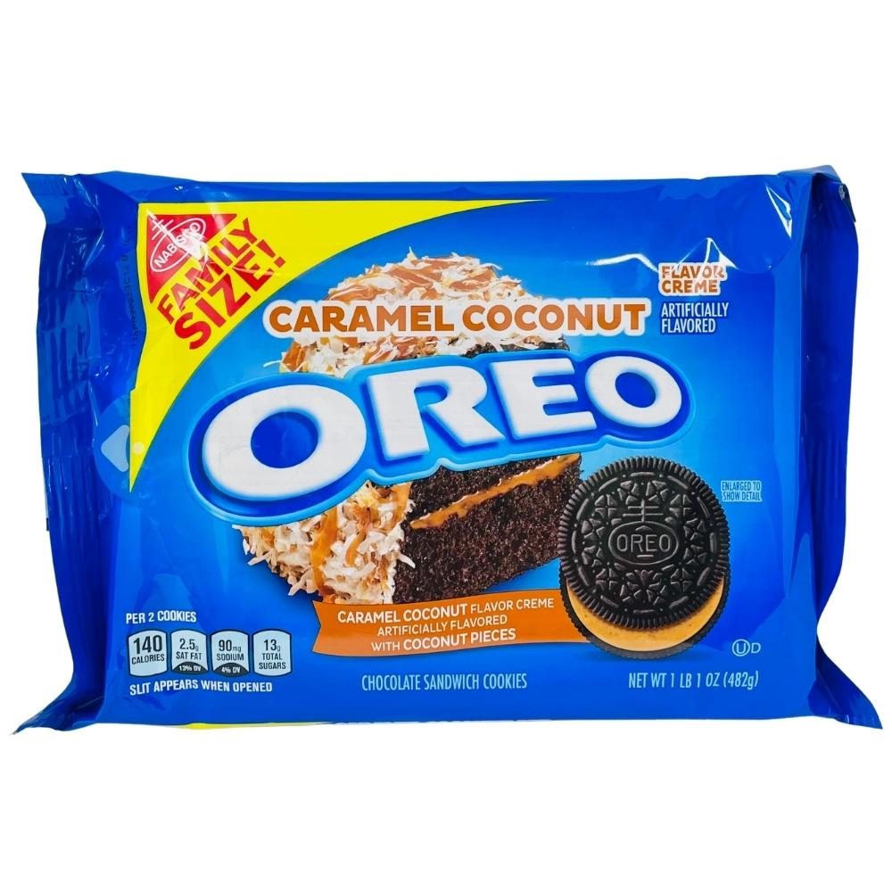 Oreo Caramel Coconut Family Size - 482g | Candy Funhouse US