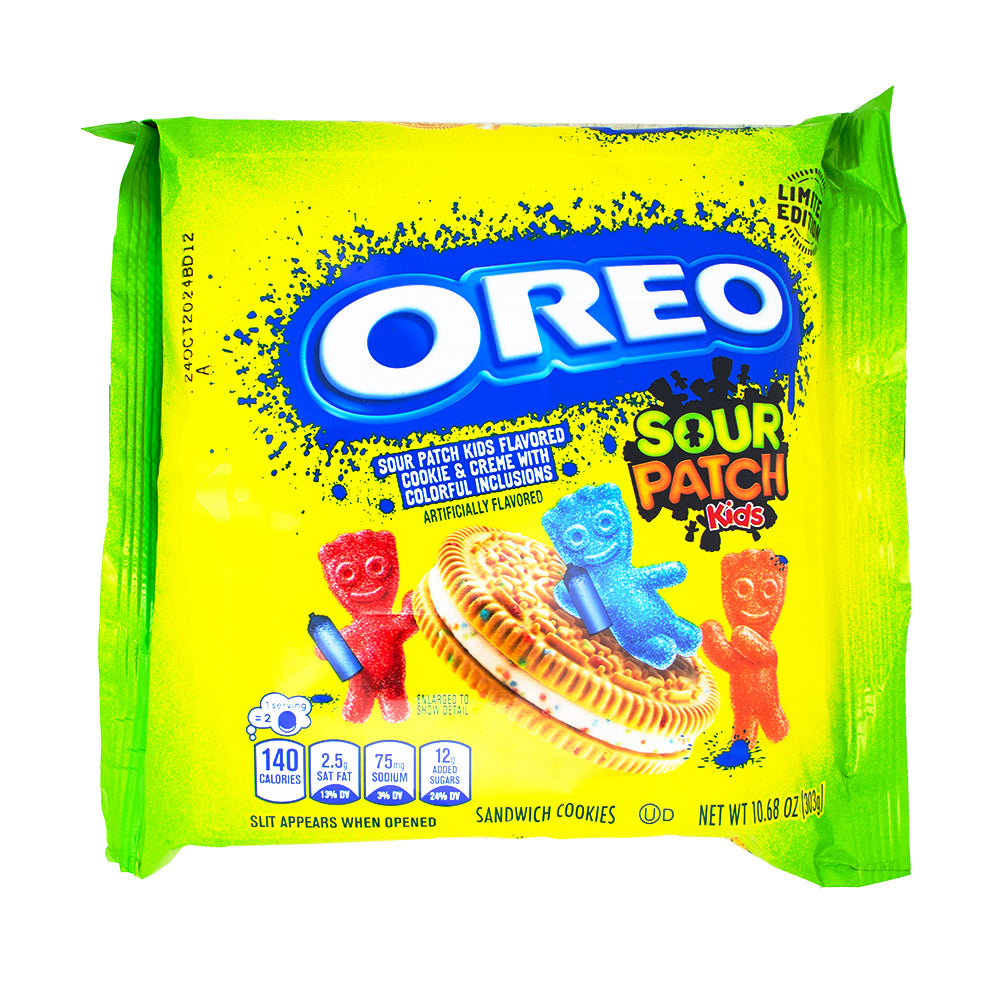 Oreo Cookies with Sour Patch Kids - 10.68oz | Candy Funhouse – Candy ...