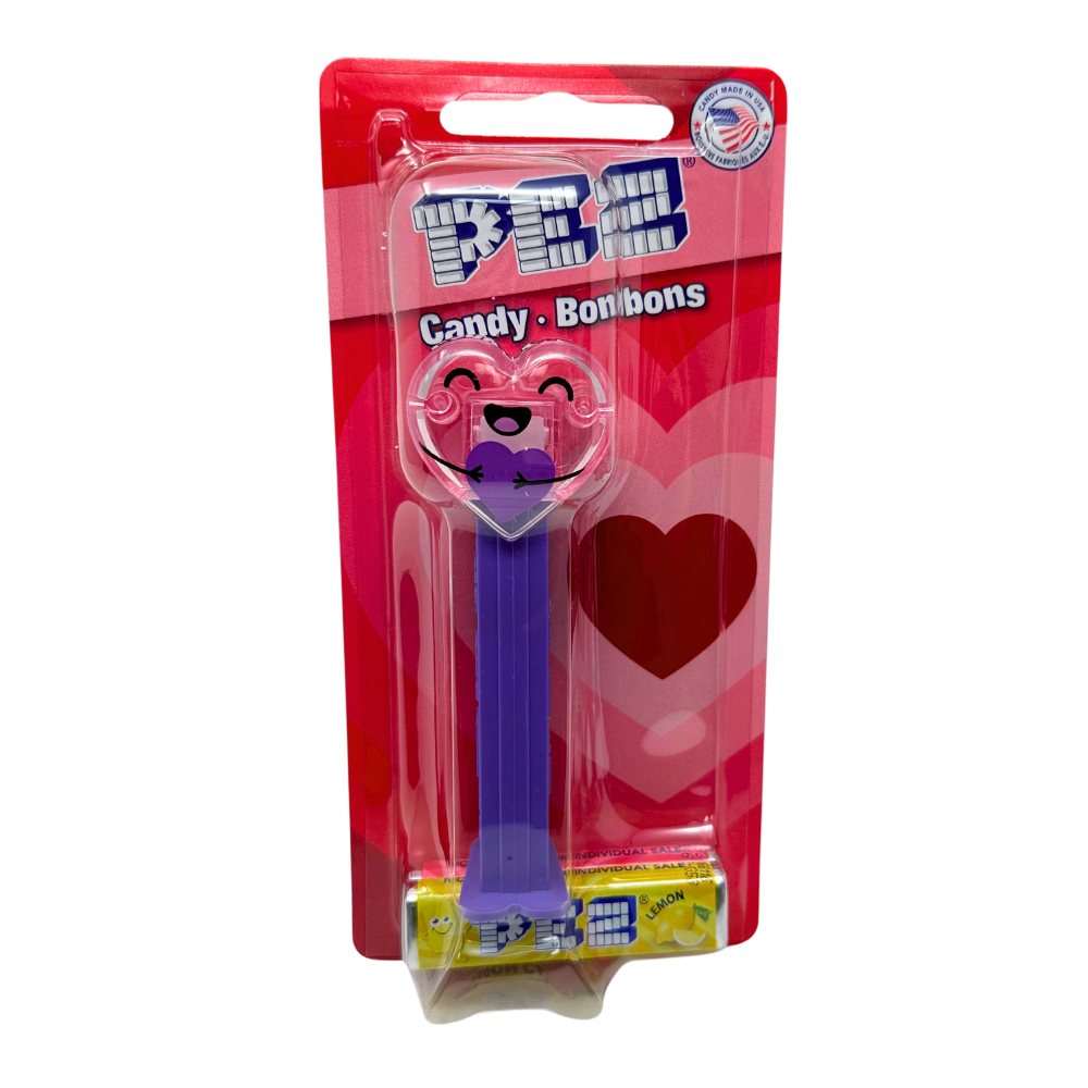 PEZ Valentine Pink Hugging Heart - 16g | Candy Funhouse – Candy Funhouse US
