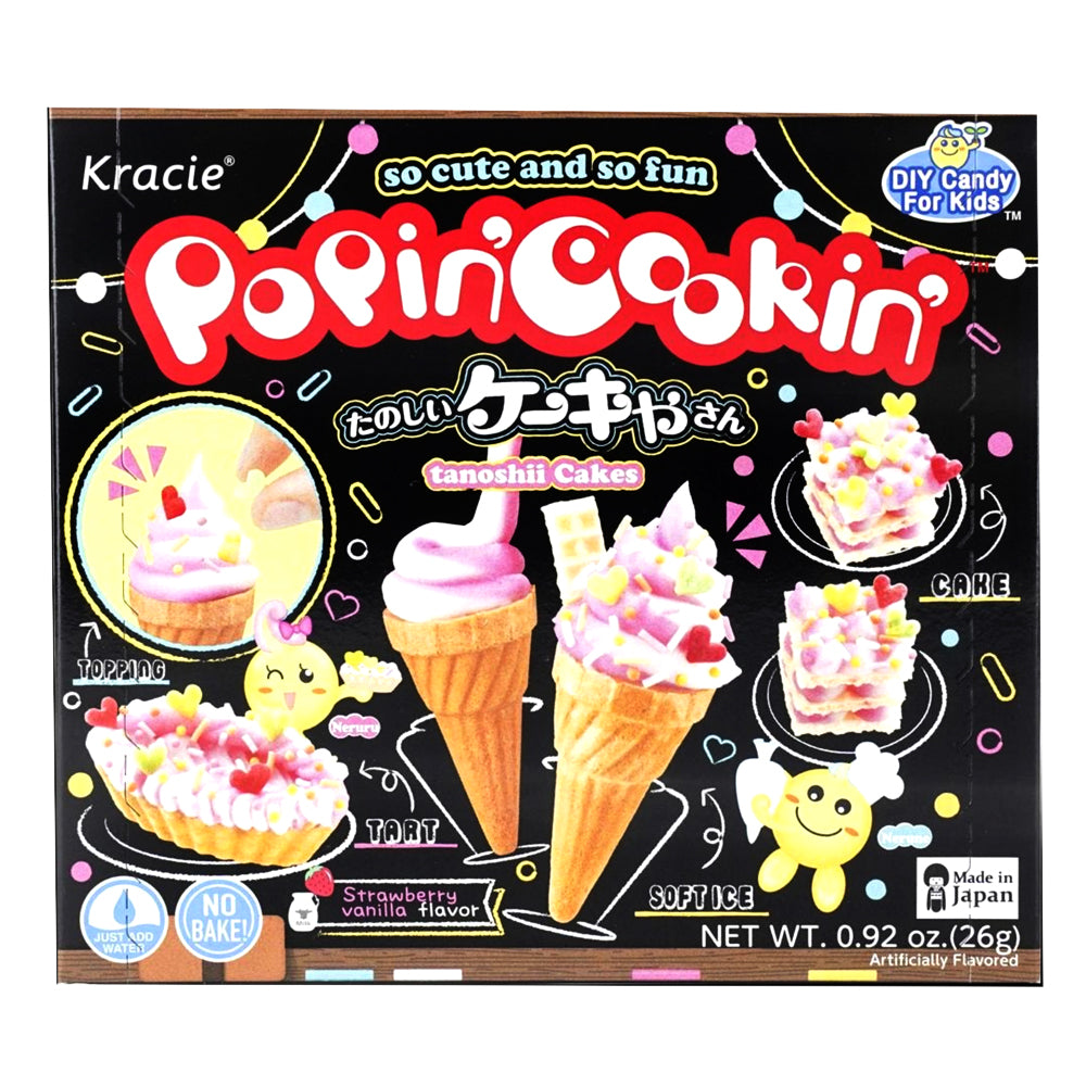 Japanese Kracie Popin' Cookin' DIY Kit - Cake | Candy Funhouse – Candy ...