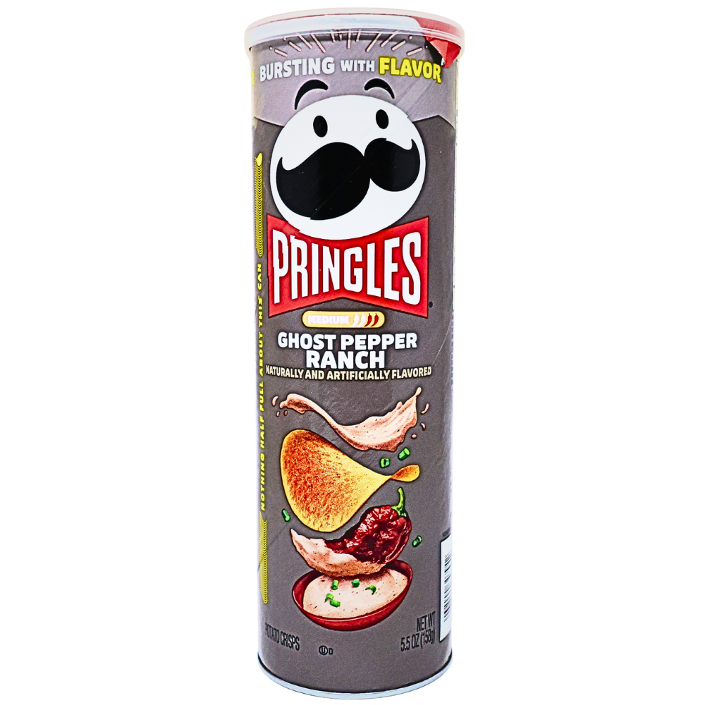 Pringles Ghost Pepper Ranch - 5.5oz | Candy Funhouse US