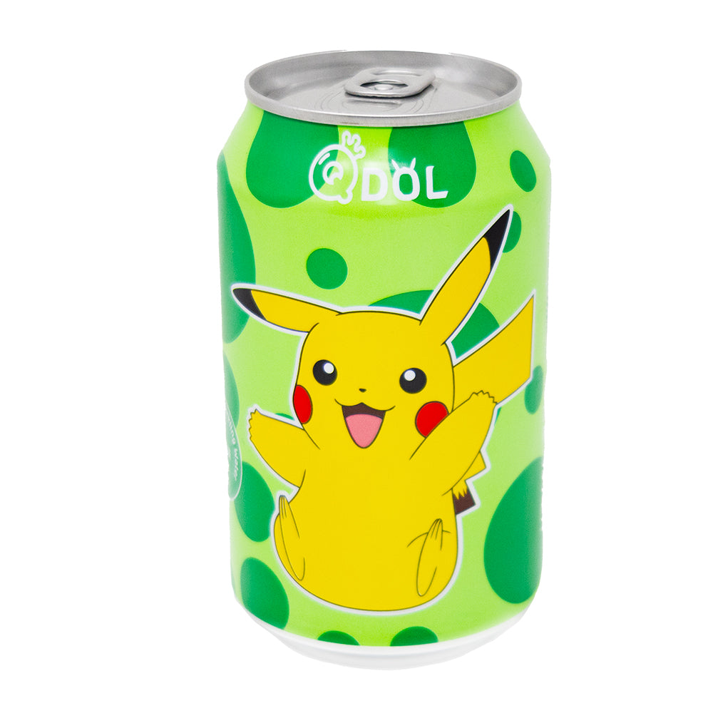 Qdol Pokemon Pikachu Sparkling Drink Green Lime | Candy Funhouse US