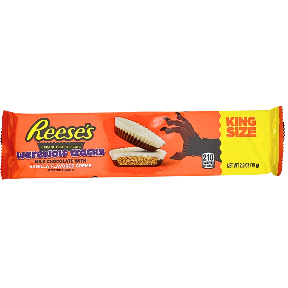 Reese's Werewolf Tracks Peanut ButterCups KingSize | Candy Funhouse US