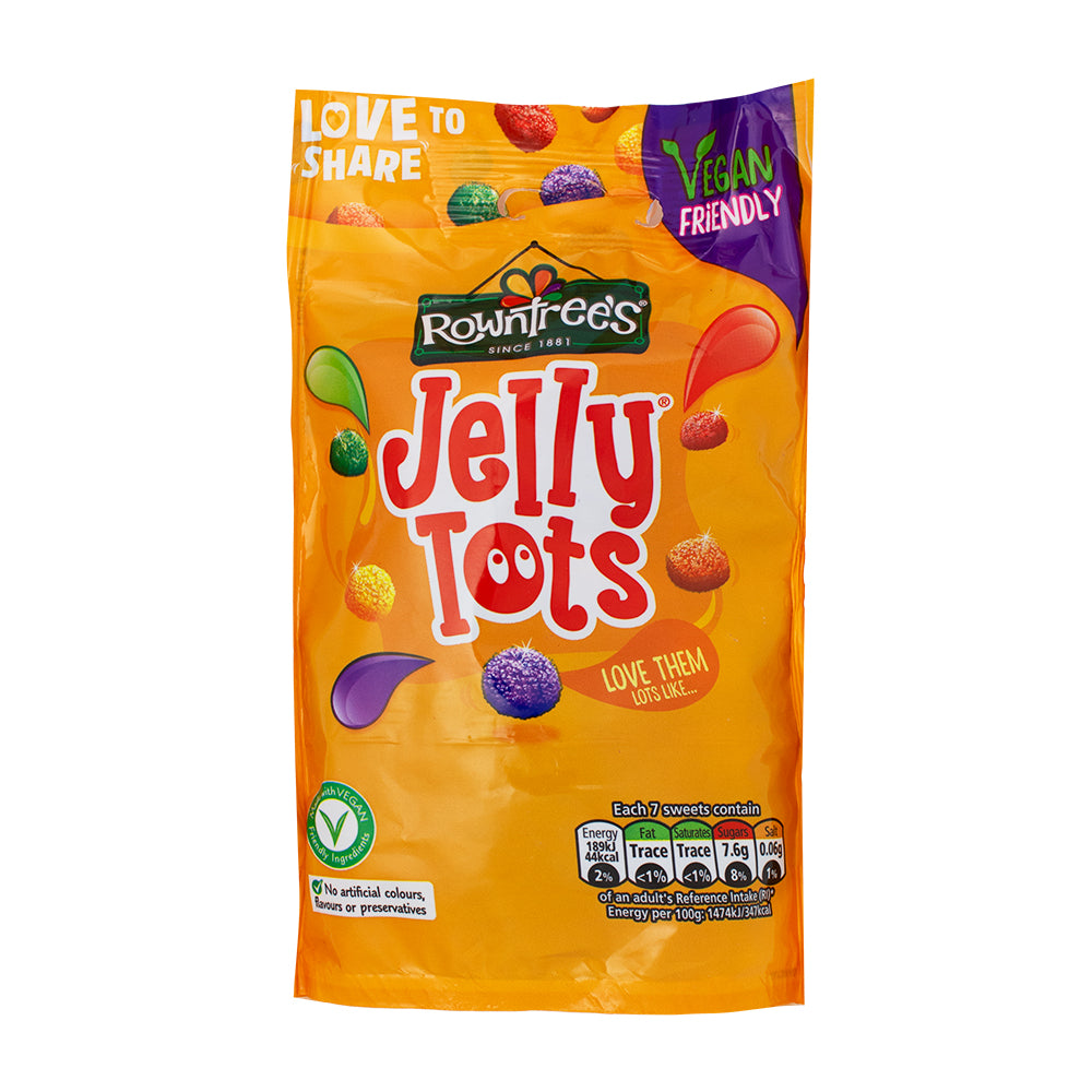 Rowntrees Jelly Tots Candy - 150g | Candy Funhouse – Candy Funhouse US