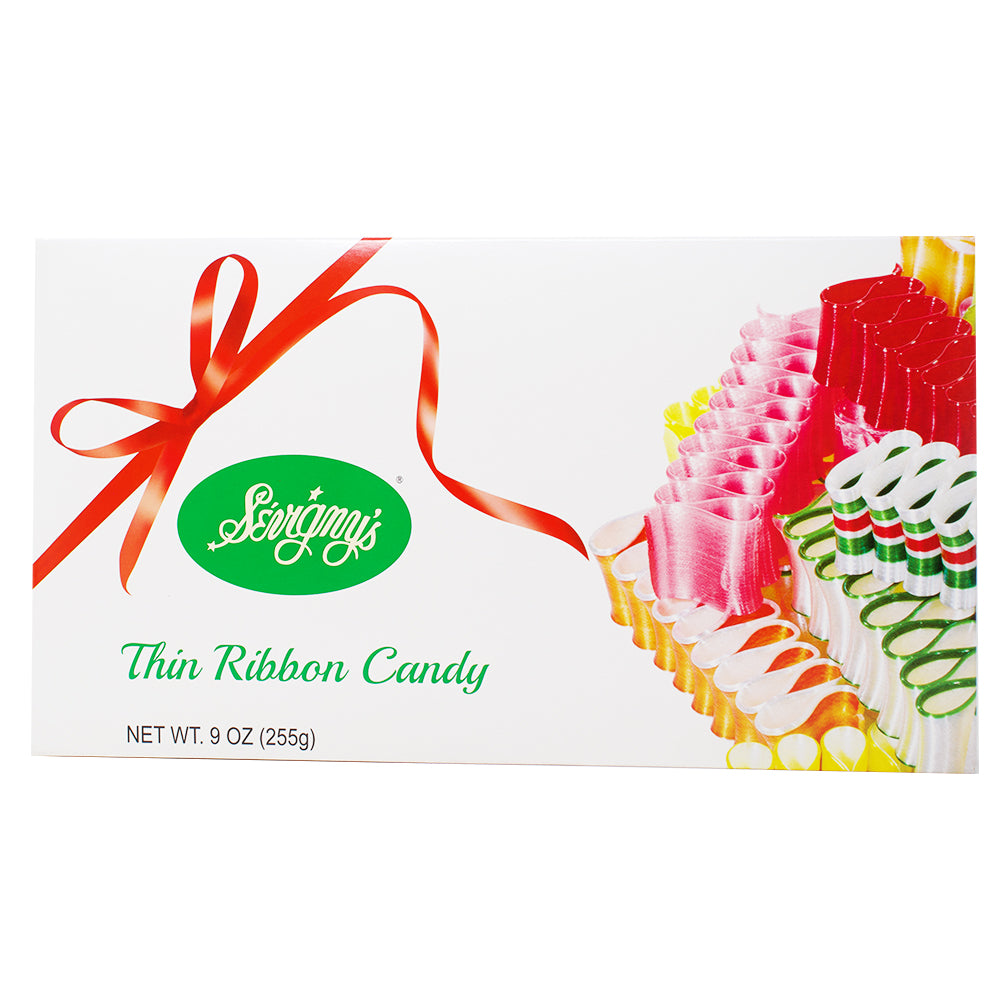 Sevigny's Christmas Thin Ribbon Candy Gift Box - 9oz | Candy Funhouse ...