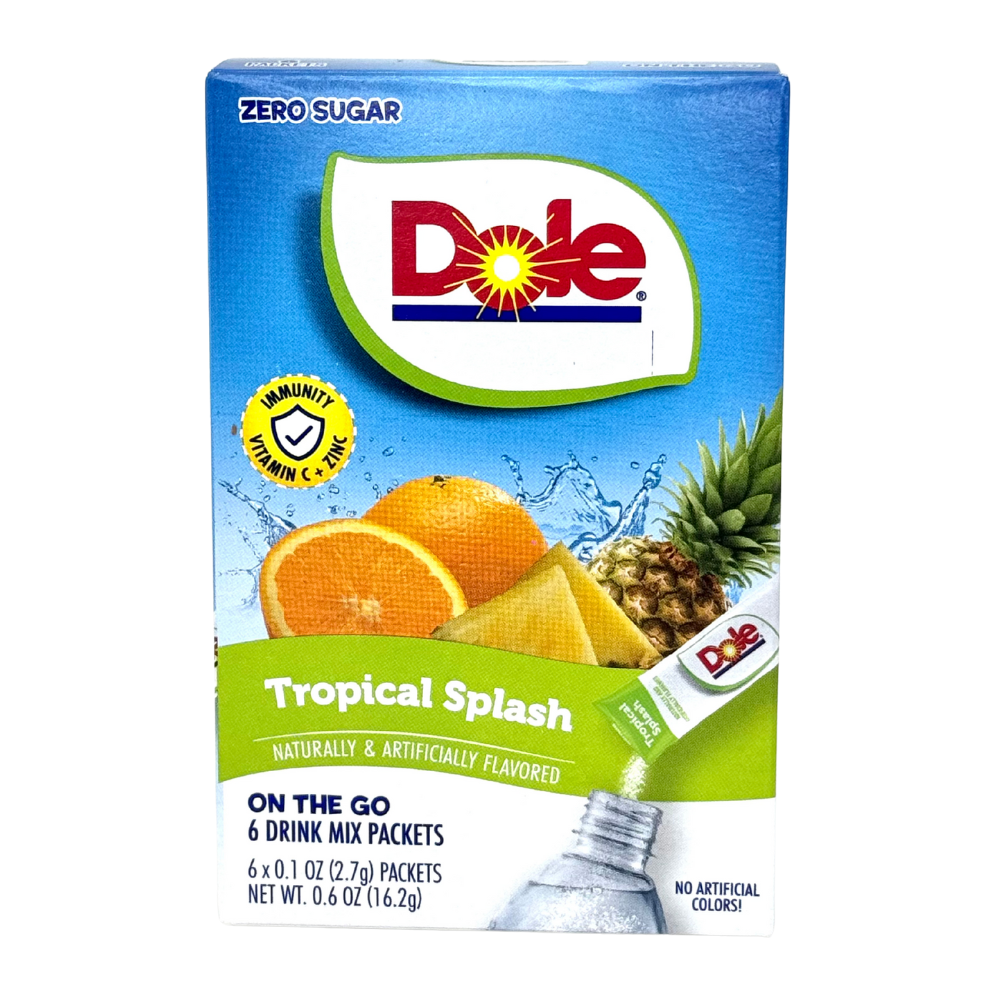 Singles To Go Dole Tropical Splash (2.7g each packet) | Candy Funhouse US