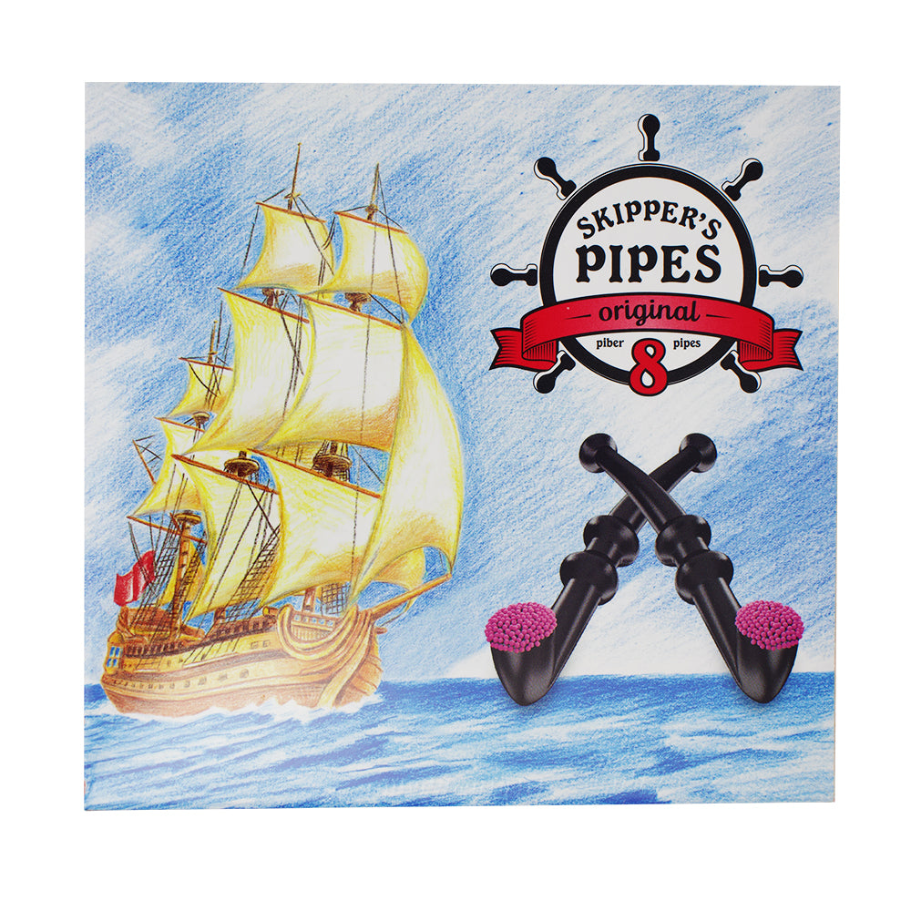 Black Licorice Candy Pipes