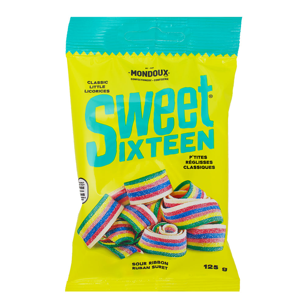 Sweet Sixteen Sour Ribbon - 125g | Candy Funhouse – Candy Funhouse US