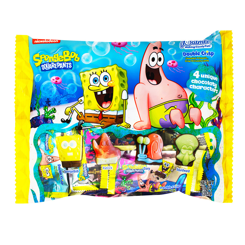 Spongebob Mini Double Crisp Chocolate | Candy Funhouse US