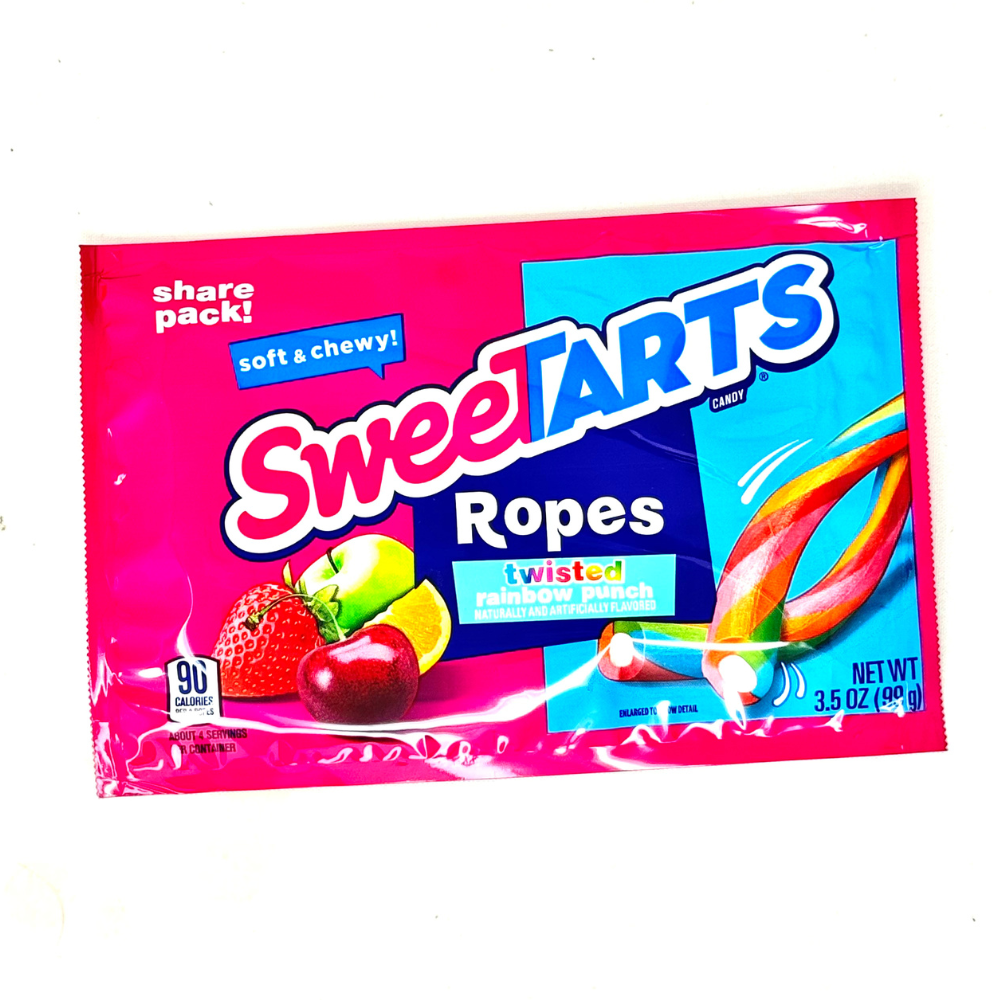 Sweetarts Ropes Twisted Rainbow Punch | Candy Funhouse US