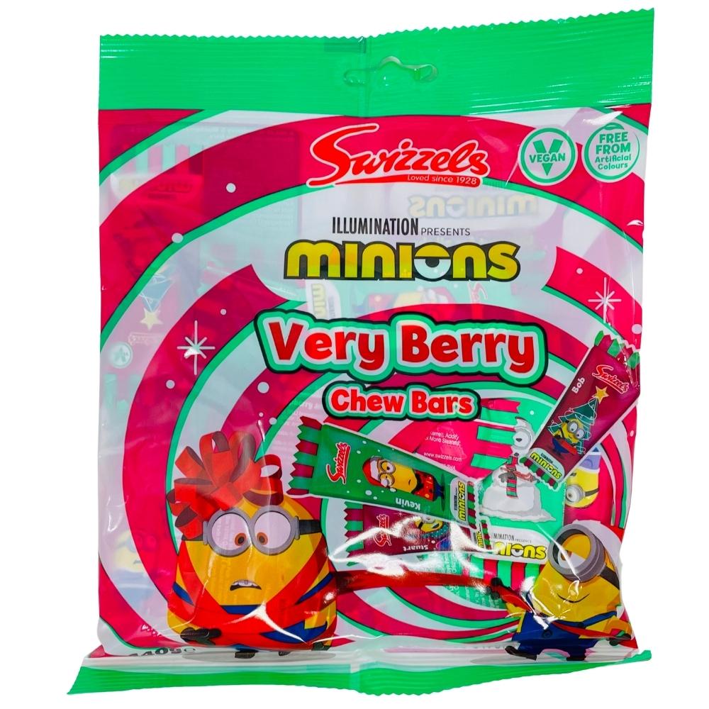 Swizzels Minions Very Berry Chew Bars - 140g | Candy Funhouse – Candy ...