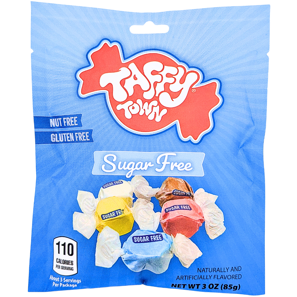 Taffy Town Assorted Lite Sugar Free Taffy|Candy Funhouse US