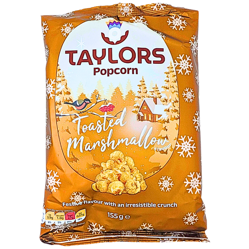 Taylors Toasted Marshmallow Popcorn (UK) - 155g | Candy Funhouse US