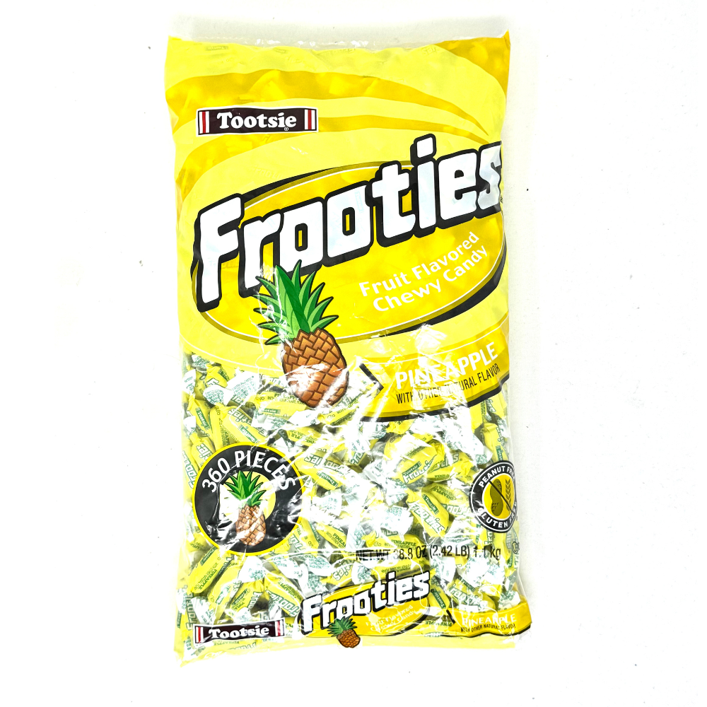 Tootsie Frooties Pineapple Candy 1.1kg | Candy Funhouse US