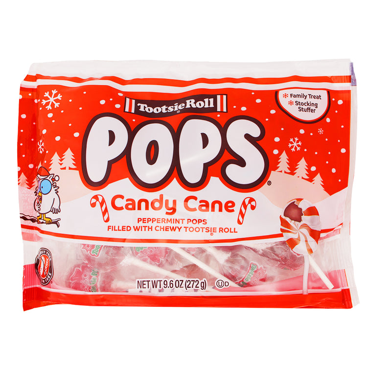 Tootsie Roll Pops Candy Cane Peppermint Pops | Candy Funhouse US