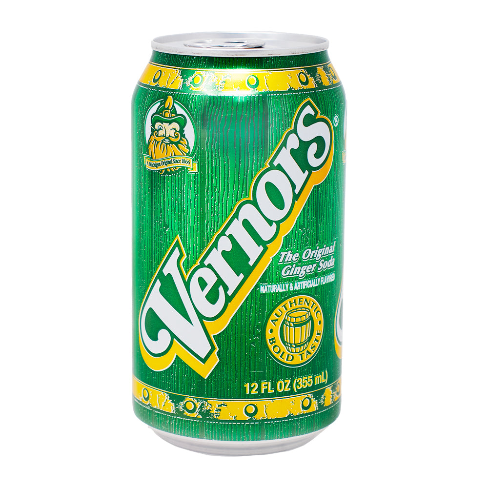 Vernors Ginger Soda - 355mL | Candy Funhouse – Candy Funhouse US