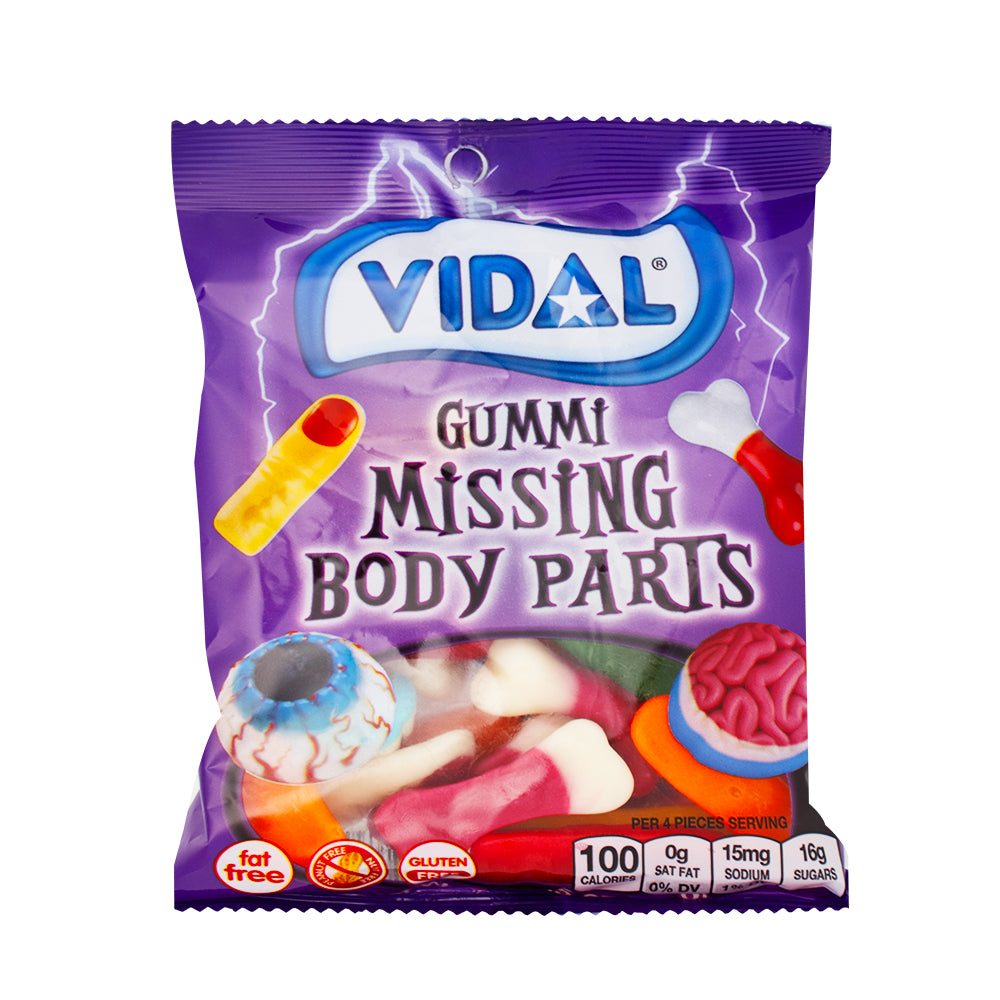 Halloween Vidal Missing Body Parts - 4.5oz | Candy Funhouse – Candy ...