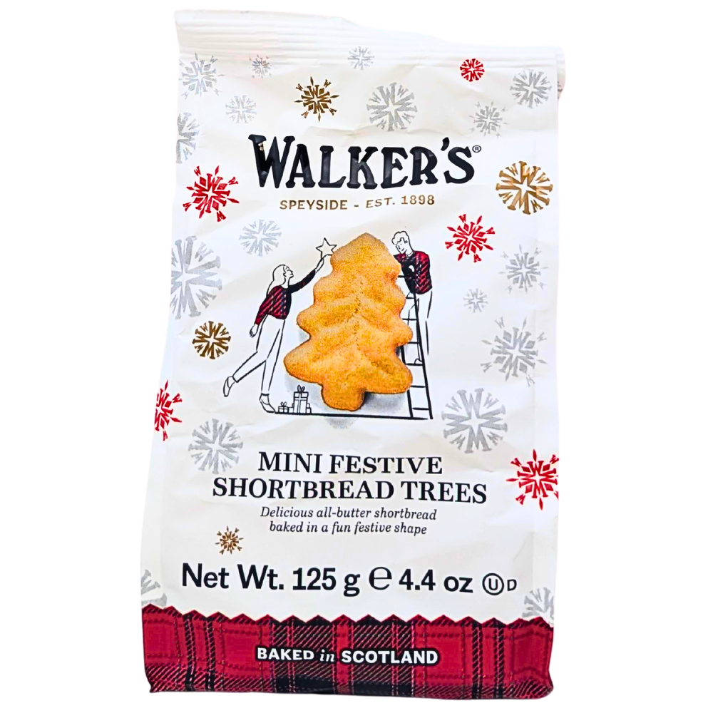 Walker's Shortbread Mini Festive Trees (UK) - 125g | Candy Funhouse US