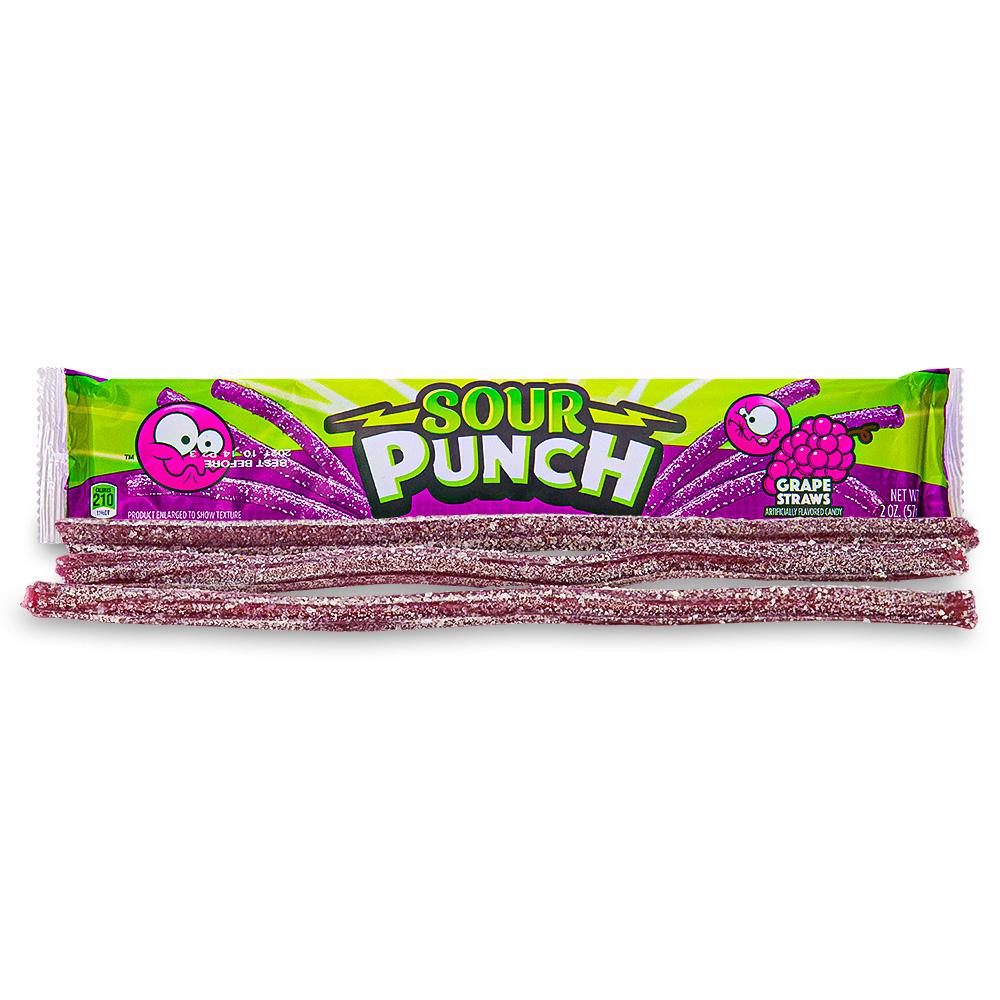 Sour Candy Straws