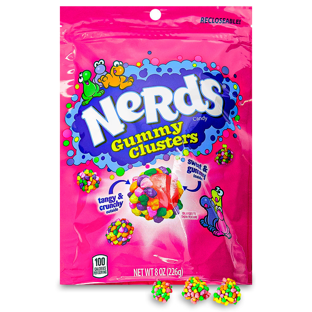 nerds candy purple and pink