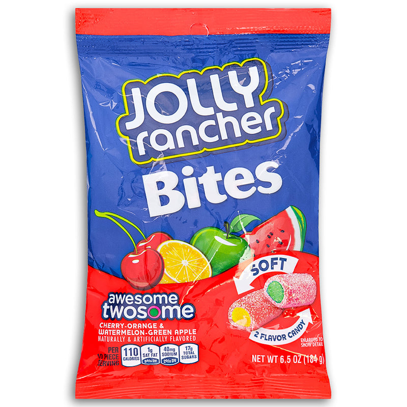 Jolly Rancher Bites Awesome Twosome Candy - 6.5oz